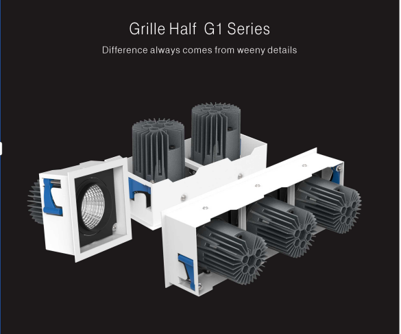 LED Grille Light Europe | Modern & Energy-Efficient Recessed Lighting